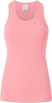 Pinko Pinko, Femme, Tops, Rose, Taille: 42 FR Distinto Tank Top