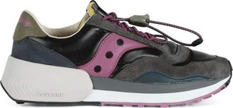 Saucony Femme, Chaussures, Multicolore, Taille: 38 1/2 EU Baskets en cuir et tissu avec d&eacute;tails contrast&eacute;s