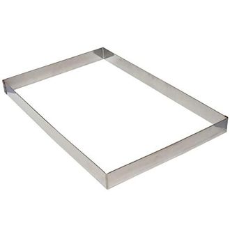 Göbel 888760 Cadre à Opéra Inox 50,9*30,7 cm H 3,5 cm