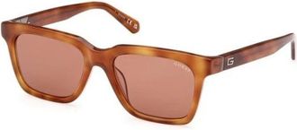 Guess Homme, Accessoires, Brun, Taille: 53 MM Lunettes de soleil