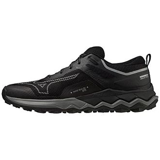 Mizuno Chaussures de Trail Wave Ibuki 4 GTX pour Homme, Noir m&eacute;tallis&eacute; Gris fonc&eacute; ombr&eacute;, 42.5 EU