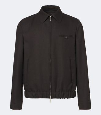 Slowear Veste blouson en laine vierge