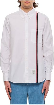 Thom Browne Homme, Chemises, Blanc, Taille: S Chemise Oxford en coton