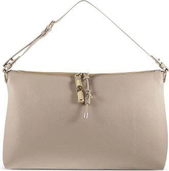 Furla Femme, Sacs, Beige, Taille: ONE Size Goccia Shoulder Bag
