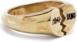 Magliano Homme, Accessoires, Jaune, Taille: M Micro Broken Heart Ring