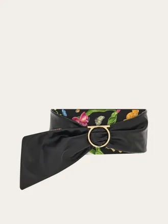 Ferragamo Damen Verstellbarer Bandg&uuml;rtel Mehrfarbig