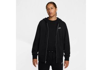 Nike Kapuzensweatshirt M NK CLUB FT FZ HOODIE mit Kapuze, Rundhalsausschnitt