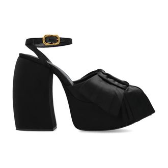 Marc Jacobs The Bow Platform Heel - - Shoes - Damen - Schwarzk - 36 EU