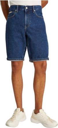 Calvin Klein Jeans Homme, Shorts, Bleu, Taille: W36 Bermuda Élégant pour Homme