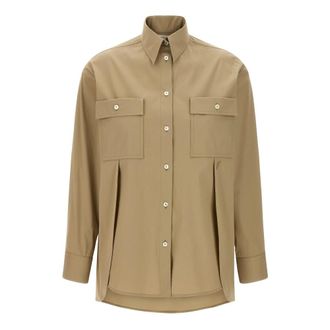 Ferragamo Damen, Blusen & Hemden, Beige, 2XSGr&ouml;&szlig;e