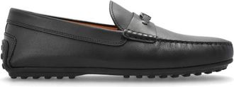 Tod's Homme, Chaussures, Noir, Taille: 45 EU City Gommino Mocassins en cuir