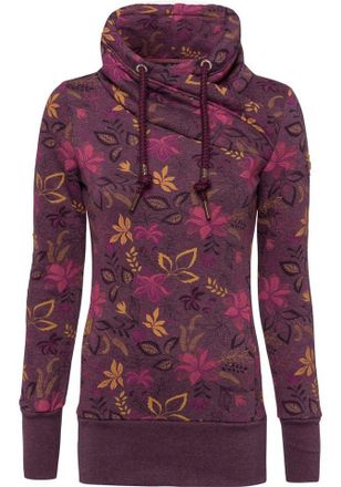 Ragwear Sweater NESKA O Kapuzen-Sweater mit asymetrischem Schalkragen