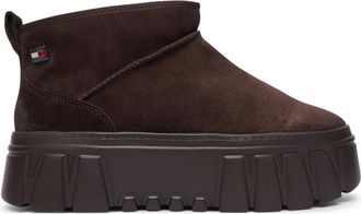 Tommy Jeans Schneeschuhe Tommy Jeans Tjw Suede Platform Boots Wl EN0EN03158 Braun