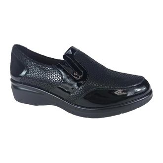 Pitillos Moderne Business Flats - - Shoes - Damen - Schwarzk - 40 EU