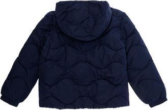 Nan&aacute;n Quilted Polyester Down Jacket - Navy