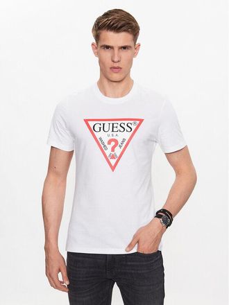 Guess T-Shirt M2YI71 I3Z14 Weiß Slim Fit