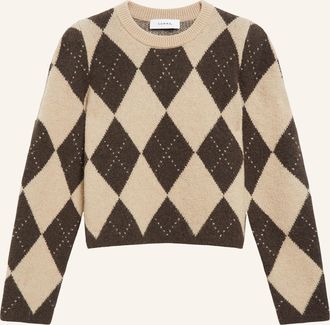 Comma Comma Pullover braun