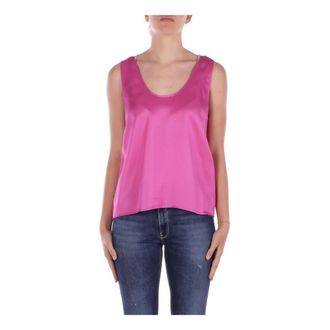 Liu Jo Femme, Tops, Violet, Taille: 38 FR Débardeur femme Collection 1