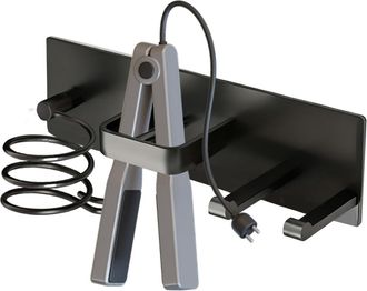 Generic Haartrockner und B&uuml;geleisen Halterung - Vertikaler Haar Styling Ger&auml;te Organizer Aufh&auml;nger | F&ouml;hn Aufh&auml;nger,f&uuml;r Badezimmer, Schrank, Zuhause, Studente