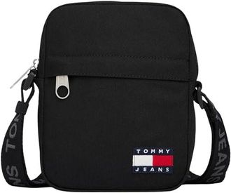 Tommy Jeans TJM ESS Daily Reporter AM0AM13710 Crossover Homme Noir (Noir), Taille Unique, Noir (noir), One Size