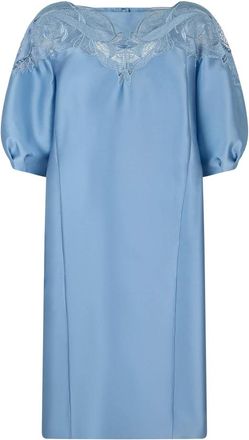 Alberta Ferretti Femme, Robes, Bleu, Taille: 44 FR Short Dress