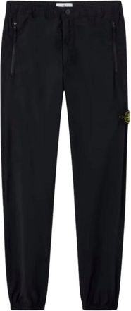 Stone Island Homme, Pantalons, Noir, Taille: W34 Cargo Stretch Nylon Pantalons de surv&ecirc;tement