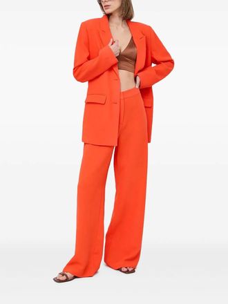 Notes du Nord blazer à simple boutonnage - Orange