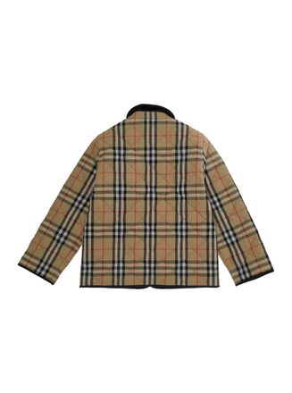 Burberry Boys Jacket Beige Tech Fabric Polyamide
