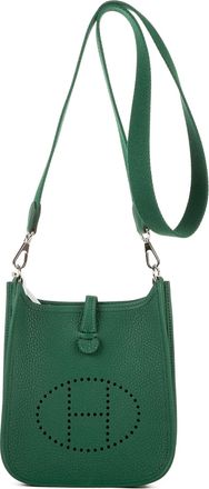 Herm&egrave;s Crossbody Bags - Mini Evelyne Mini - Gr. unisize - in Gr&uuml;n - f&uuml;r Damen