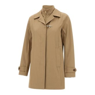 Fay Femme, Manteaux, Beige, Taille: 42 FR Morning Coat
