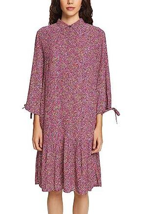 Esprit 082EE1E305 Robe, 403/NAVY 4, 38 Femme