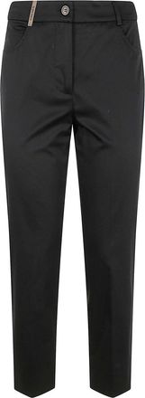 PESERICO Casual Hose - Schwarz