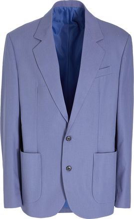 8 by YOOX COTTON SINGLE BREASTED OVERSIZE BLAZER