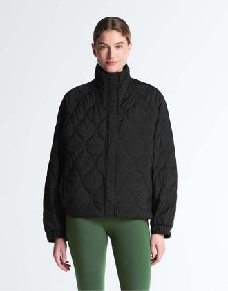 Oysho Fellex Aerogel - Veste matelass&eacute;e imperm&eacute;able - Noir