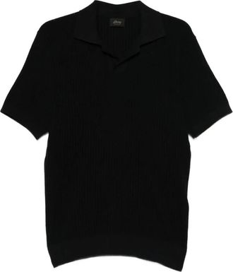 Brioni Homme, Tops, Bleu, Taille: L Polo Chemises