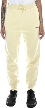 Carhartt Work in Progress Femme, Pantalons, Beige, Taille: 36 FR Pantalons de surv&ecirc;tement