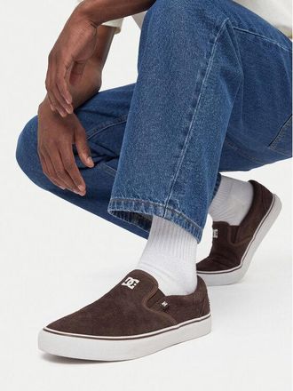 DC Sneakers aus Stoff CEO-LEA-ZL-0010M Dunkelbraun