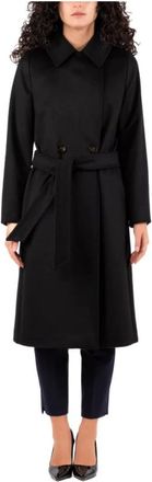 Max Mara Damen, M&auml;ntel, Schwarzk, 2XSGr&ouml;&szlig;e