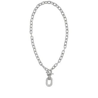 Paco Rabanne Femme, Accessoires, Gris, Taille: ONE Size Collier &agrave; maillons