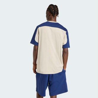adidas T-Shirt M COLLEGIATE TE sportlicher Stil, klassischer Rundhalsausschnitt, ohne Verschluss