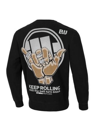 Pitbull Herren Crewneck Sweatshirt mit Print M&auml;nner Pullover mit Aufdruck Keep Rolling Herren-Sweatshirt Bedruckter Pullover XXL