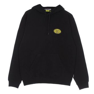 Iuter Schwarzer Hoodie mit K&auml;ngurutasche - - Sweatshirts & Hoodies - Herren - Schwarzk - S