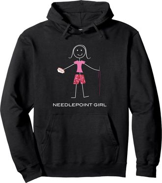 Whyitsme Design Lustiges M&auml;dchen mit Nadelspitze Pullover Hoodie