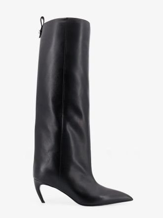 The Attico Lea leather boots - THE ATTICO - gender_Woman