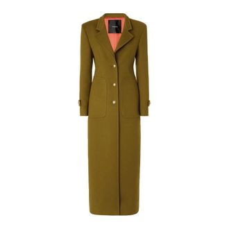 Pinko Single-Breasted Coats - - Coats - Damen - Gr&uuml;n - M