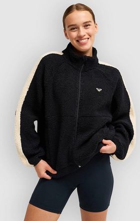 Roxy Boundless Spirit Fleecejacke anthracite