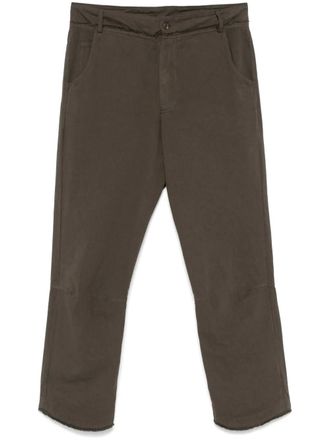 Kristensen Du Nord pantalon slim crop - Marron