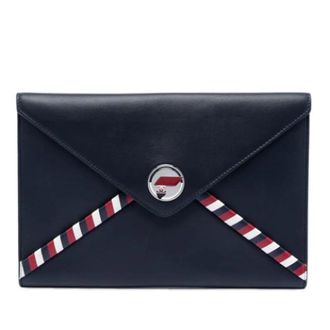 Chanel Pre-owned Vintage Clutch - - Pre-owned - Damen - Blau - ONE SIZE