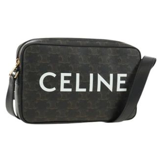 Celine Sac bandouli&egrave;re vintage doccasion - Femme - Pre-owned - Noir - Taille: ONE Size