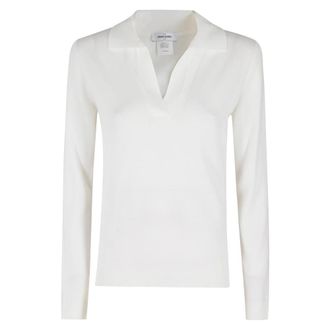 Gran Sasso Polo-Pullover - - Knitwear - Damen - Wei&szlig; - XS